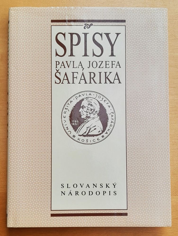 Spisy Pavla Jozefa Šafárika, antikvychod.sk