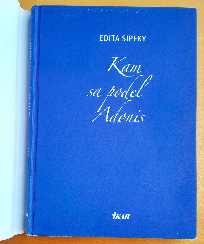 Kam sa podel Adonis, antikvychod.sk